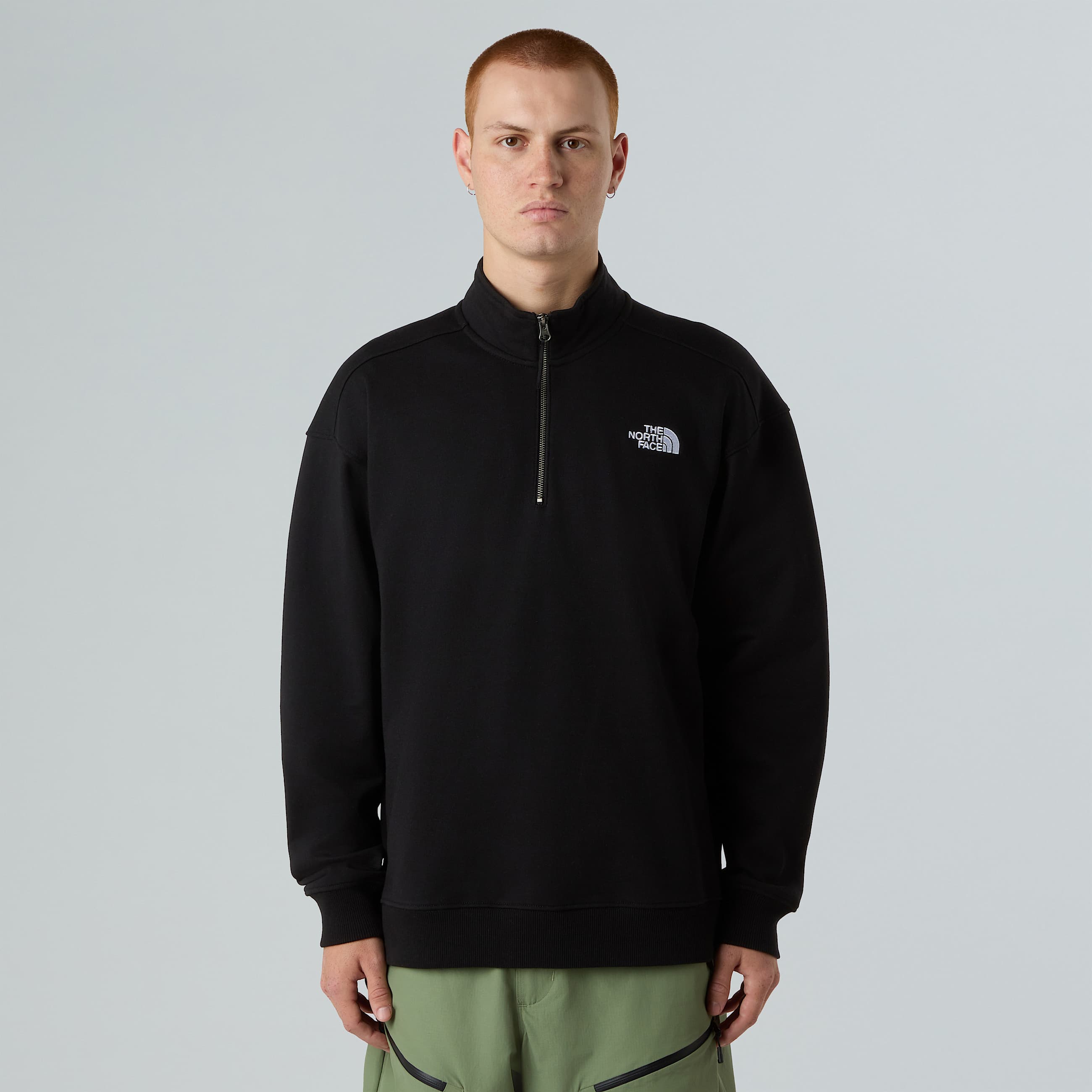 Unisex Oversized 1/4 Zip Sweatshirt | The North Face UK