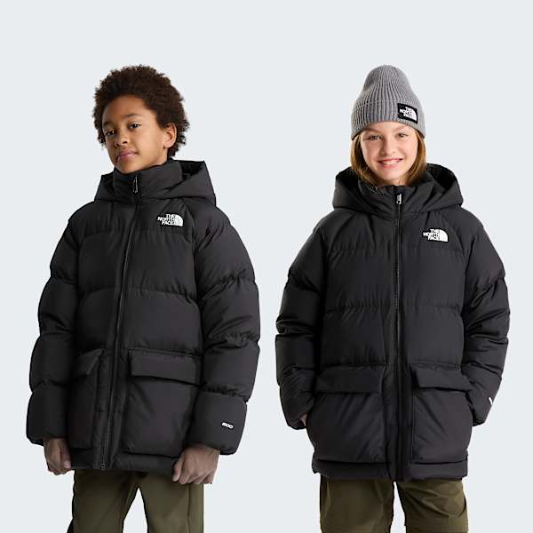 Teens' North Down Fleece-Lined Short Parka