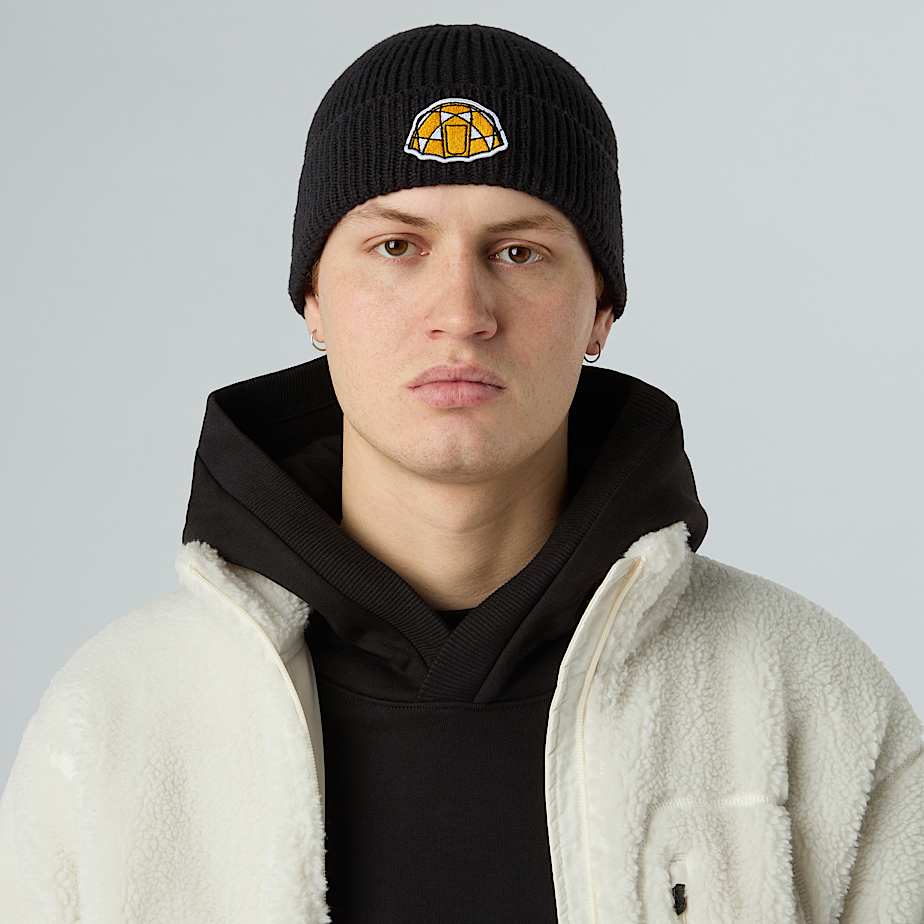 TNF Logo Box Cuffed Beanie | The North Face UK