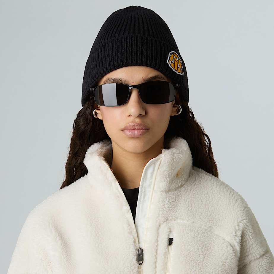 TNF Logo Box Cuffed Beanie | The North Face UK