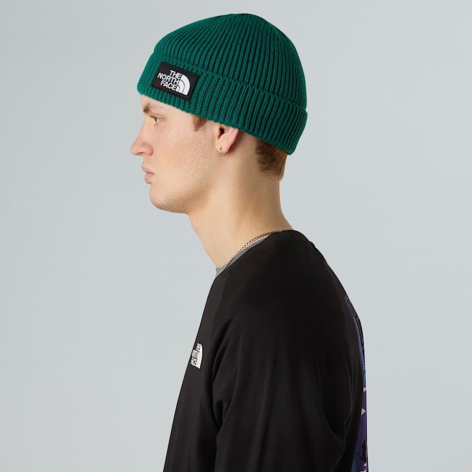 TNF Logo Box Cuffed Beanie | The North Face UK