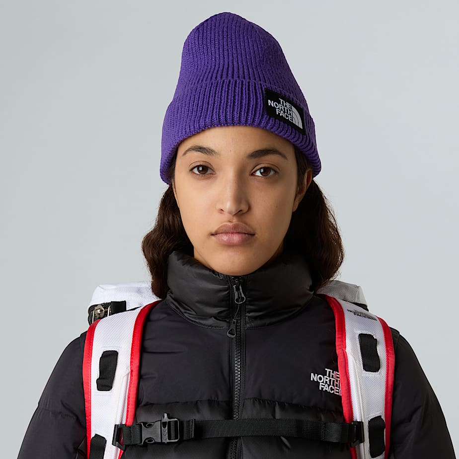 TNF Logo Box Cuffed Beanie | The North Face UK