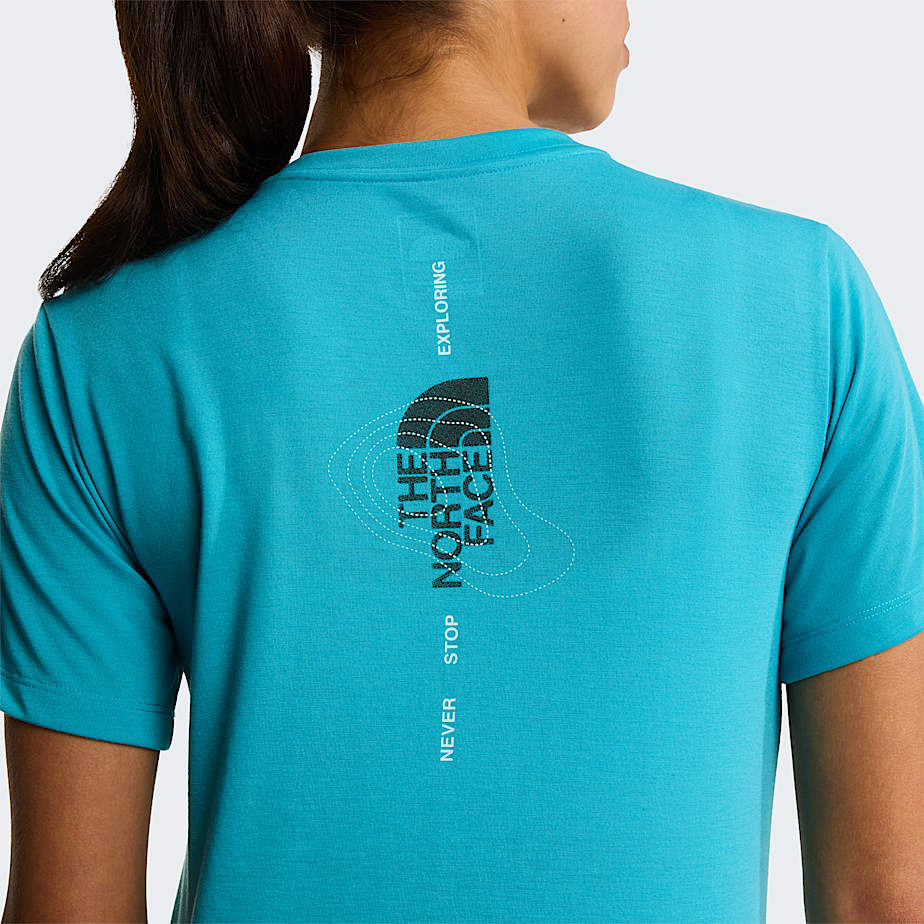 Women's Bitmap Logo Graphic T-Shirt | The North Face UK