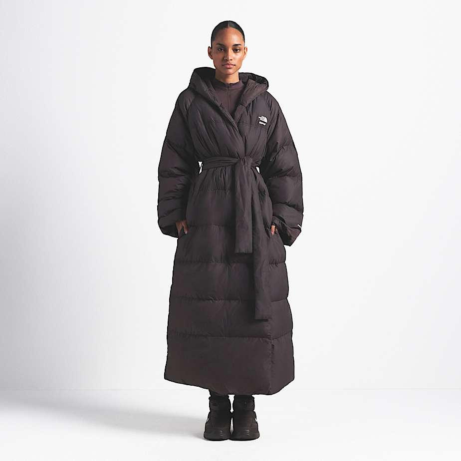 Women's The North Face X SKIMS Nuptse Wrap Parka | The North Face UK
