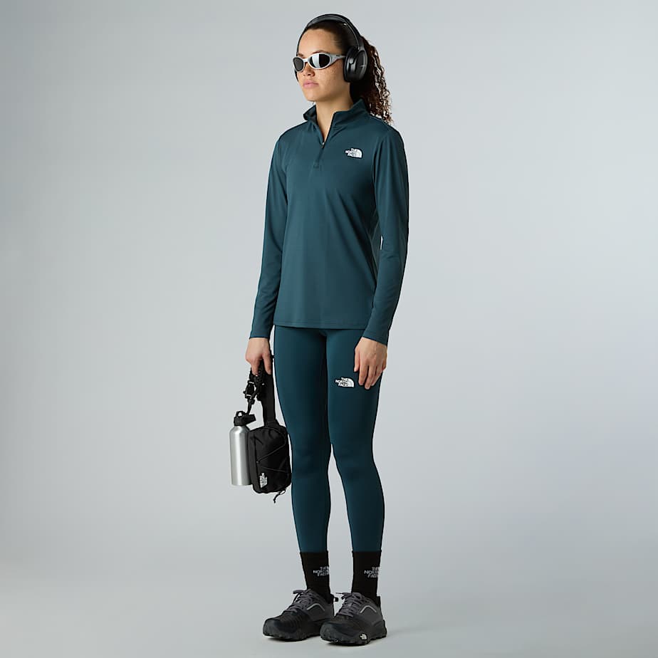 Women’s Flex Slim 1/4 Zip Long-Sleeve Top | The North Face UK