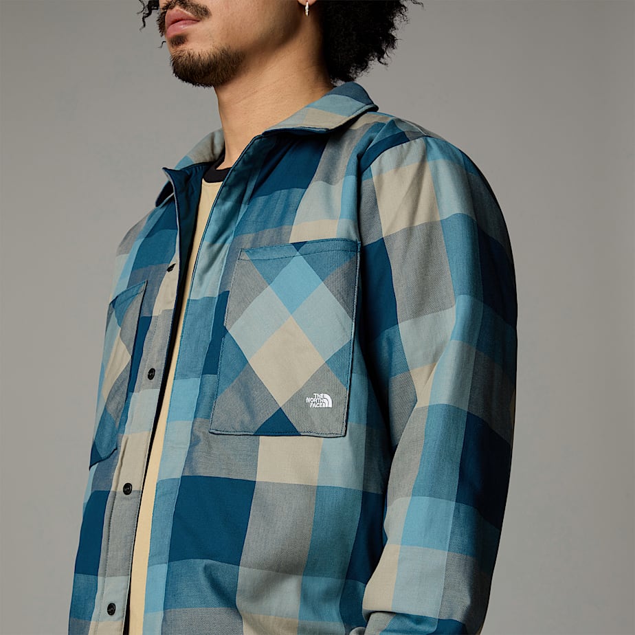 Men's Afterburner Insulated Flannel Jacket | The North Face UK