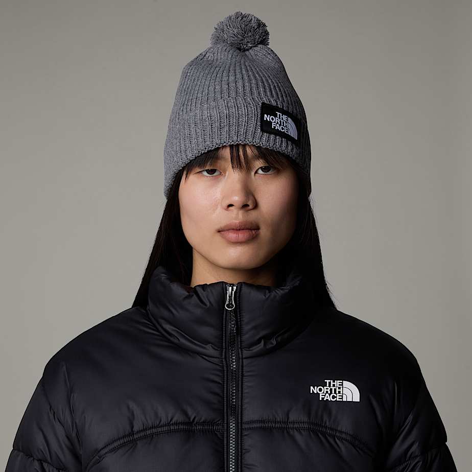 TNF Logo Box Pom Beanie | The North Face UK