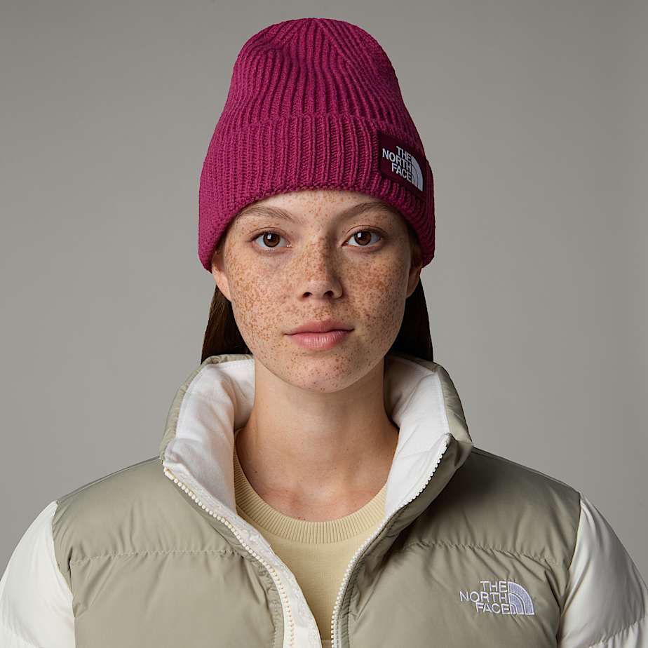 TNF Logo Box Cuffed Beanie | The North Face UK