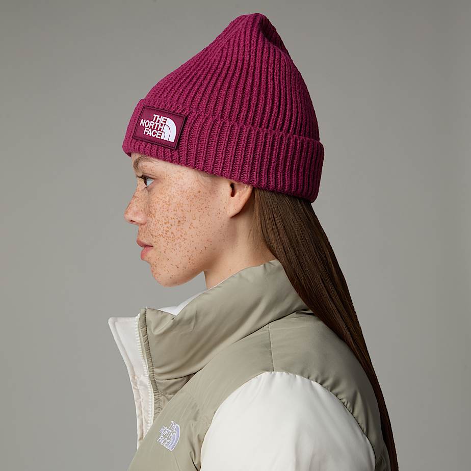 TNF Logo Box Cuffed Beanie | The North Face UK