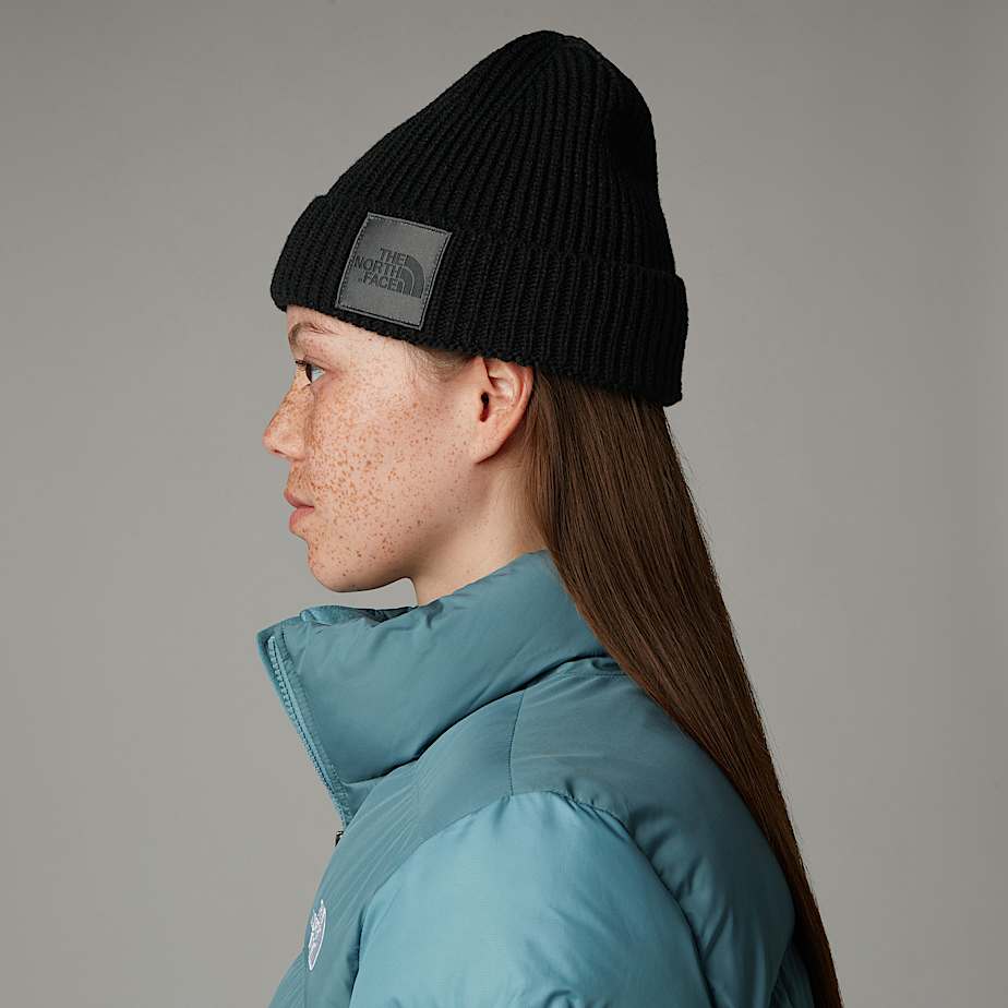 TNF Logo Box Cuffed Beanie | The North Face UK