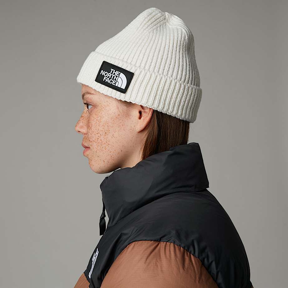 TNF Logo Box Cuffed Beanie | The North Face UK