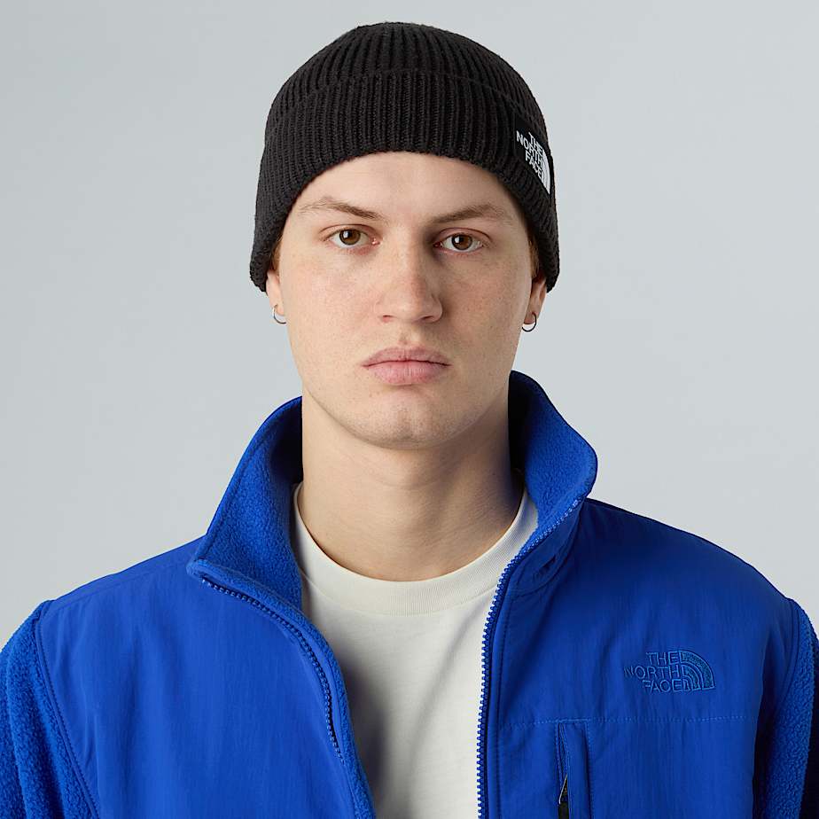 TNF Logo Box Cuffed Beanie | The North Face UK