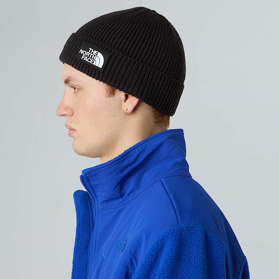 TNF Logo Box Cuffed Beanie | The North Face UK