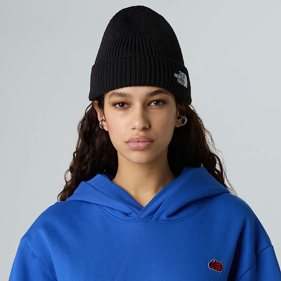 TNF Logo Box Cuffed Beanie | The North Face UK