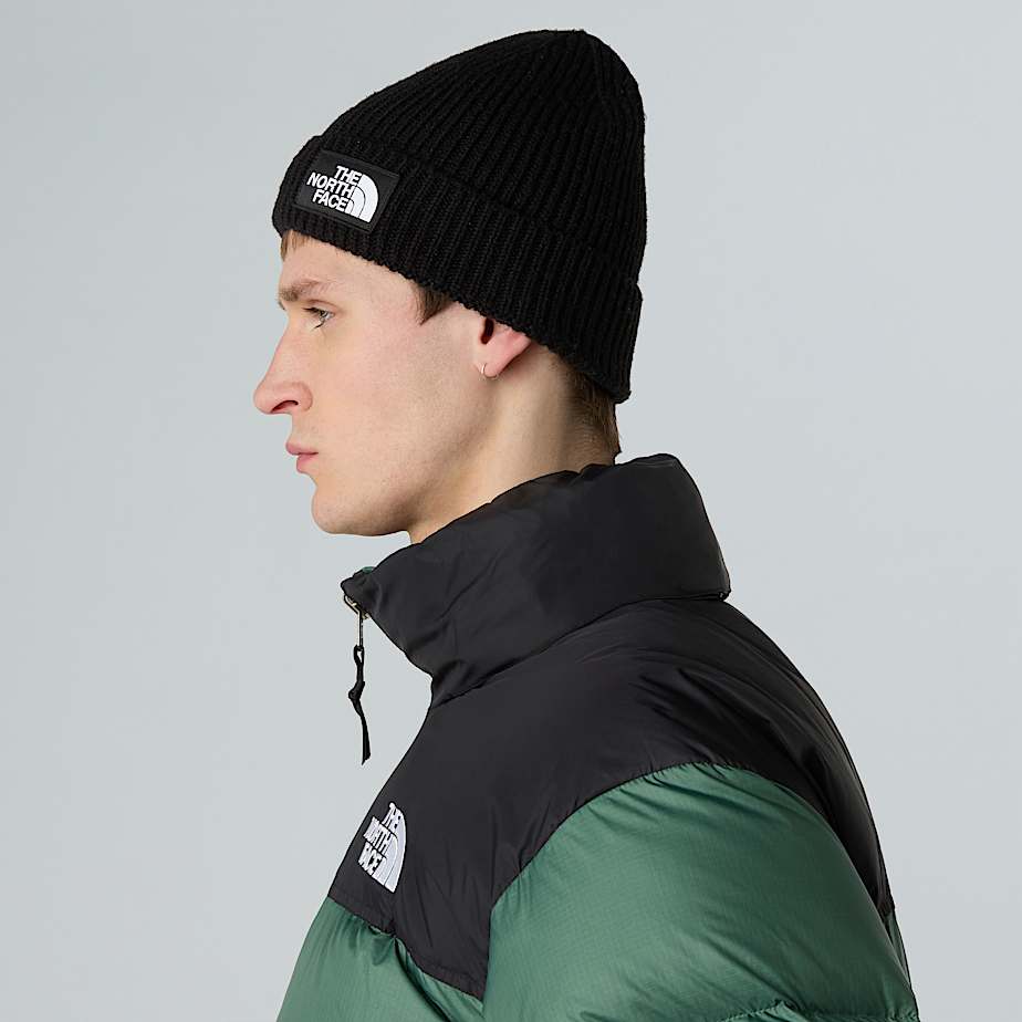 TNF Logo Box Cuffed Beanie | The North Face UK