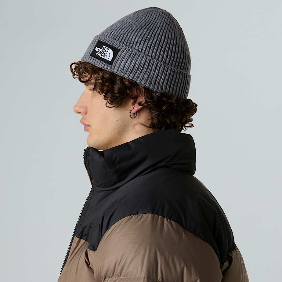 TNF Logo Box Cuffed Beanie | The North Face UK