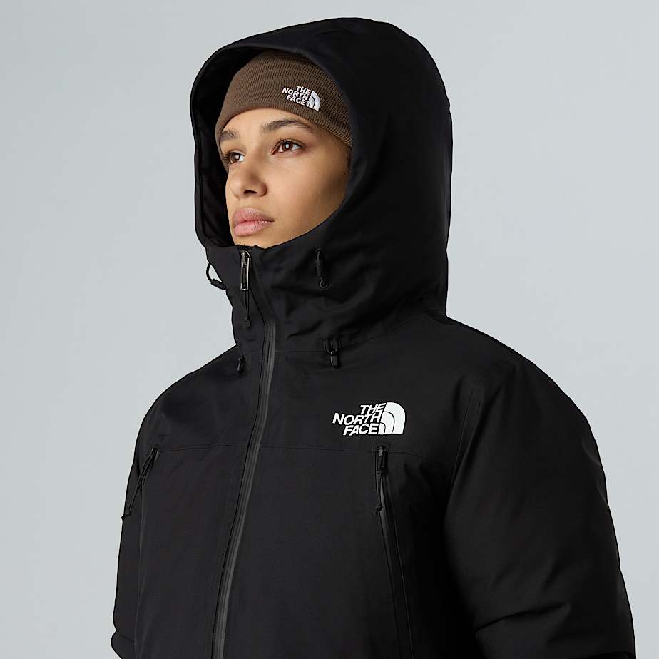 Women's Mountain Range Down Hooded Jacket | The North Face UK