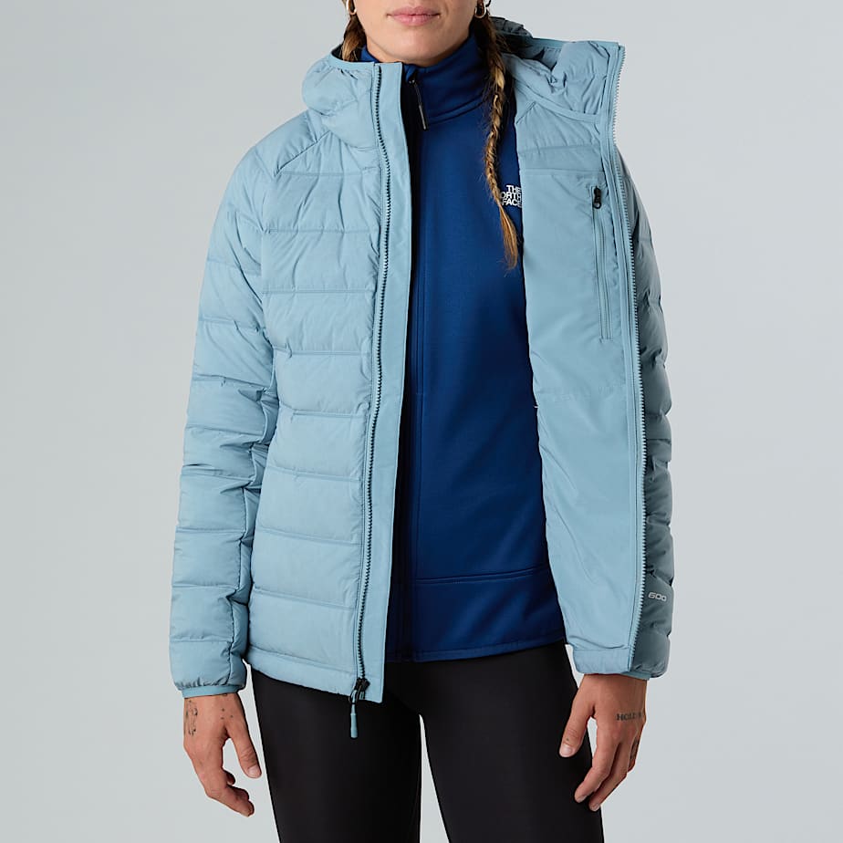 Women's Abseil Stretch Down Hooded Jacket | The North Face UK