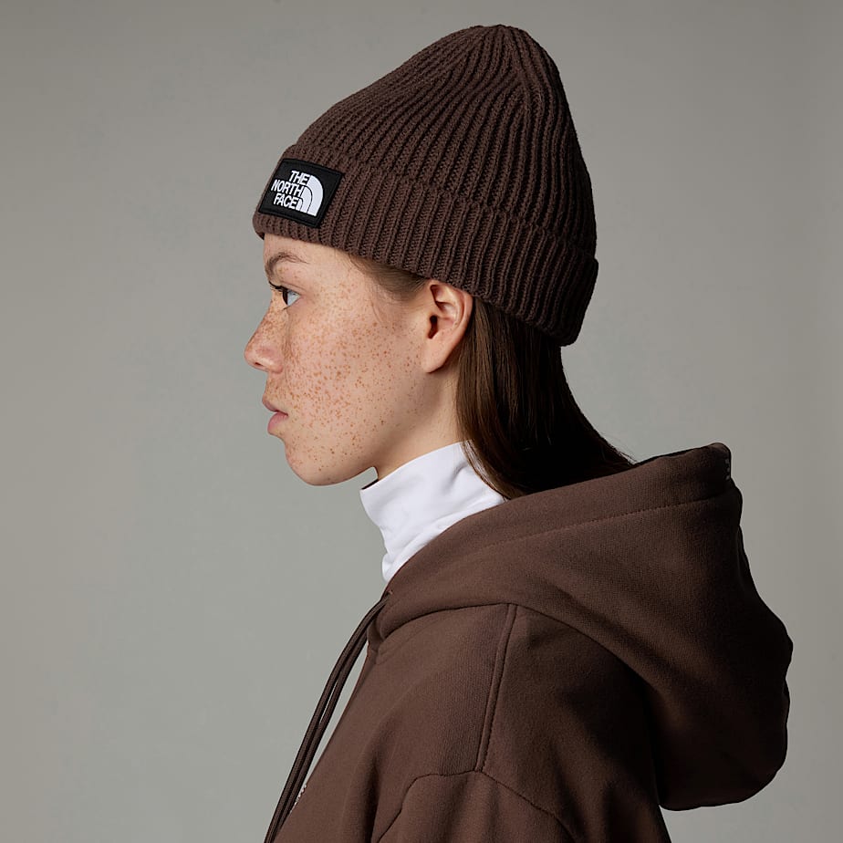 TNF Logo Box Cuffed Beanie | The North Face UK