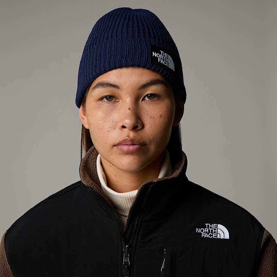TNF Logo Box Cuffed Beanie | The North Face UK