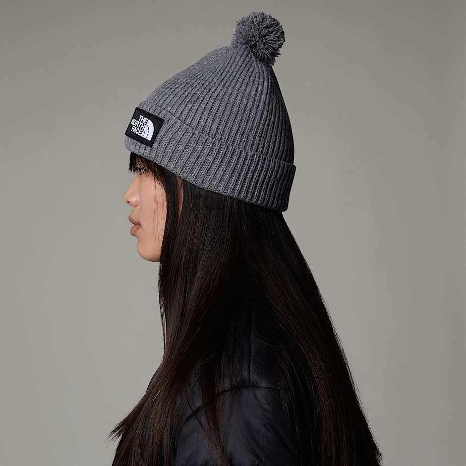 TNF Logo Box Pom Beanie | The North Face UK